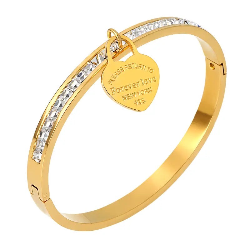 Forever Love Bangle – The Pink Vault