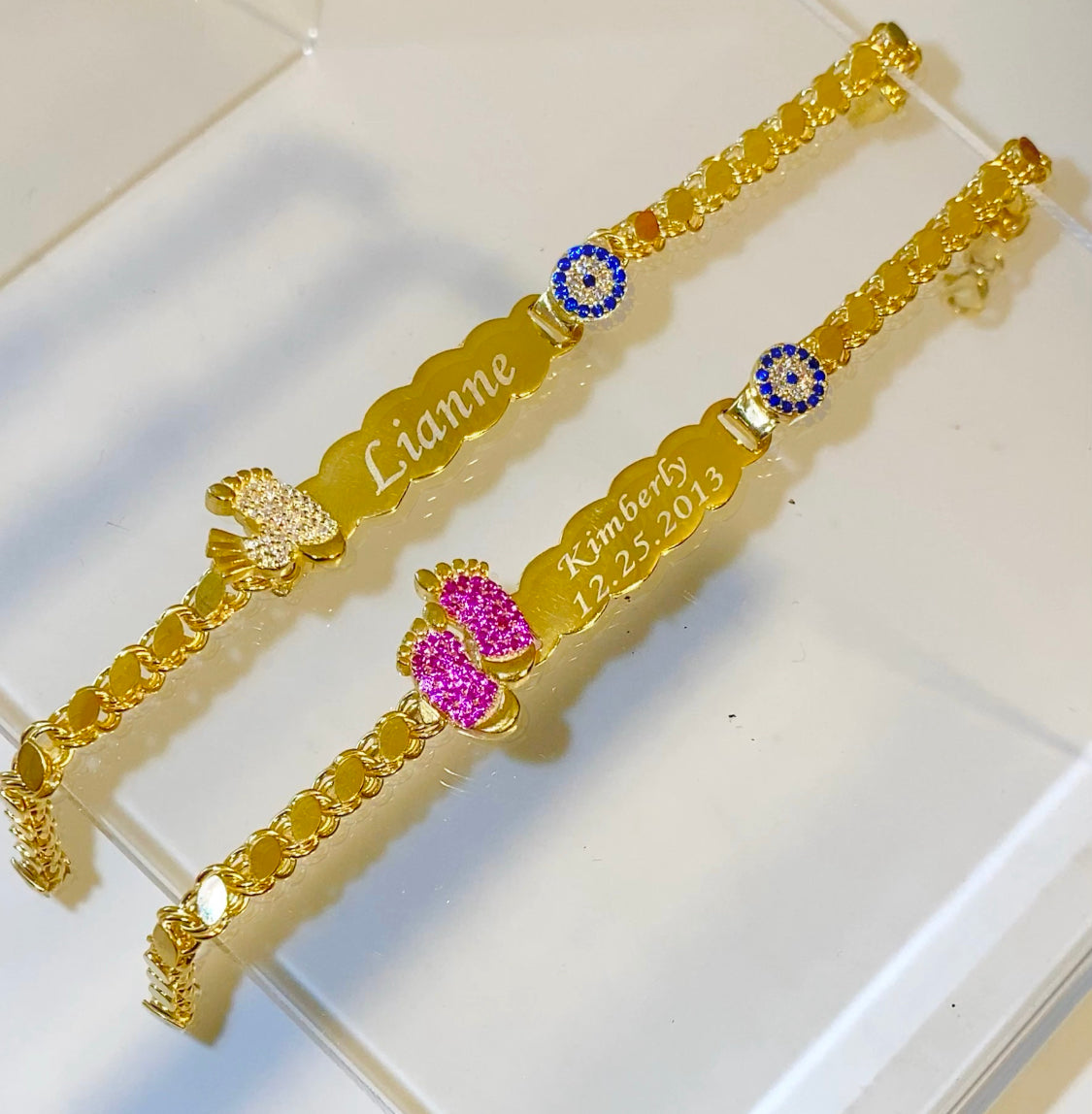 Custom ID bracelet – The Pink Vault